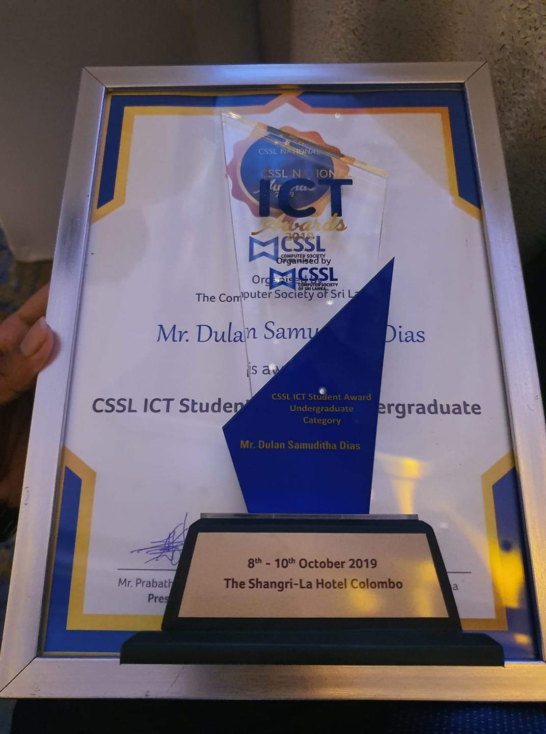 CSSL ICT Student of the year ..congratulations! – Innovation, Invention ...